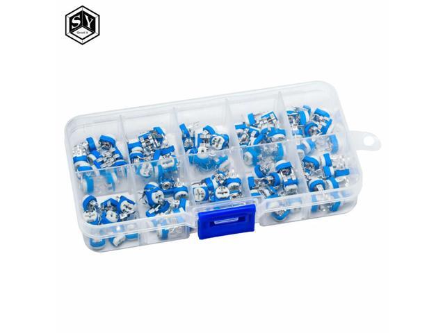 Click here for 100PCS RM065 Vertical Multiturn Trimmer Potentiome... prices