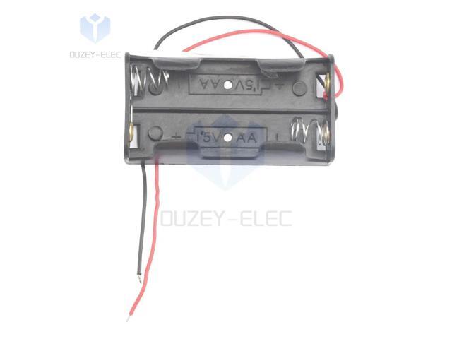 Click here for 3V PH2.0 Case Black Plastic AA Case Holder Wire Bo... prices