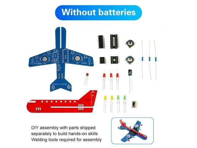 Click here for Airplane Model LED Running Light Electronic DIY Ki... prices