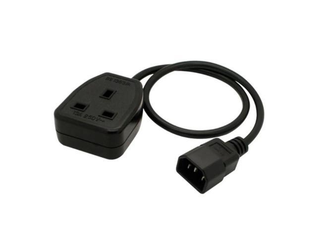 Click here for 1.8m UK Power Adapters Cord IEC320 C14 Male to Fem... prices