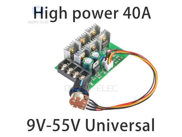 Click here for PWM DC9-55V 40A 2000W High Power Speed Controller... prices
