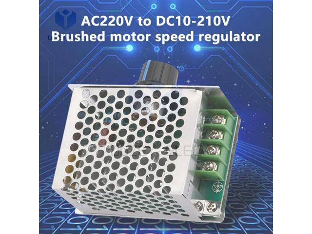 Click here for 20A PWM Brushed Motor Speed Controller AC 220V to... prices