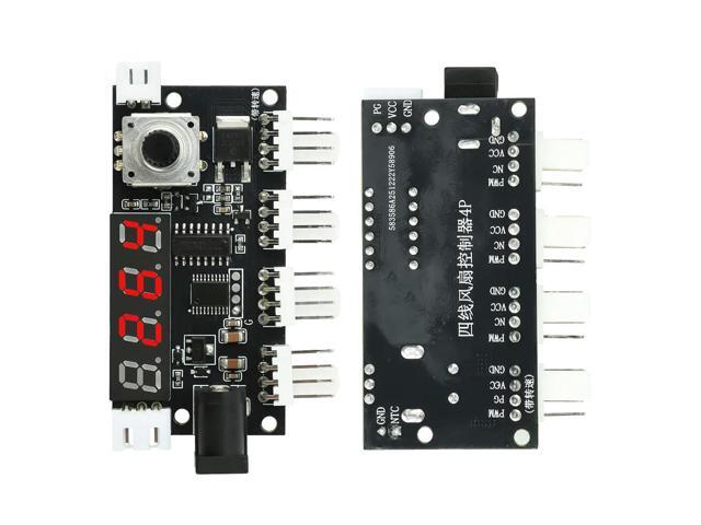Click here for DC 5~24V 5A 4-Way PWM Fan Speed Control Temperatur... prices