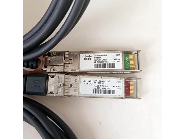 Click here for 10GBASE-CU 10Gb SFP SFP+ 2M Passive Cable 37-1430-... prices