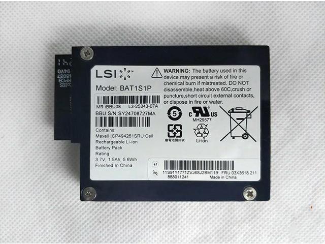 Click here for MegaRAID BBU08 BAT1S1P 81Y4451 Back up BBU For M50... prices