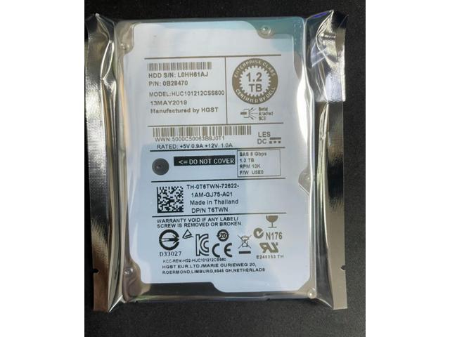 Click here for T6TWN FOR HGST 1.2TB 10K 2.5 SAS 6.0GB/s Enterpris... prices