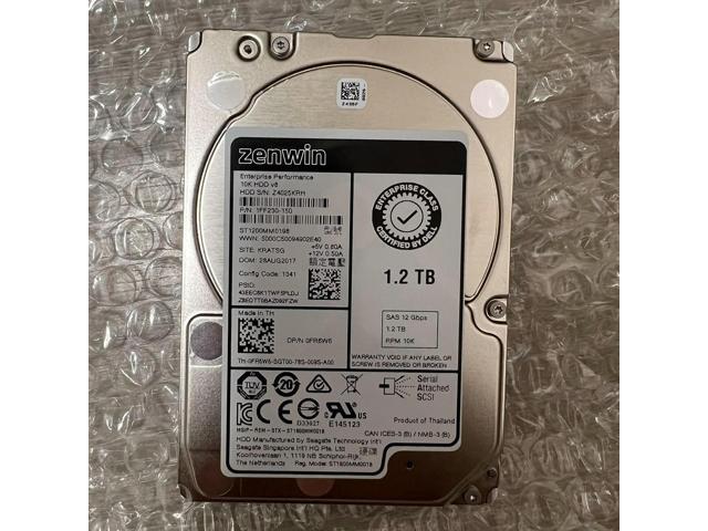 Click here for 1.2T Hard Drive HDD FR6W6 0FR6W6 1.2TB 10K 2.5 SAS... prices