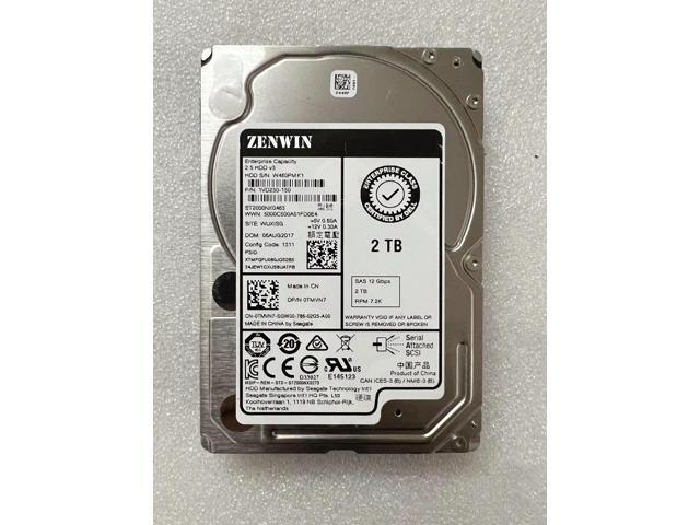 Click here for 0TMVN7 TMVN7 2TB ST2000NX0463 7.2K SAS 2.5 SFF 12G... prices