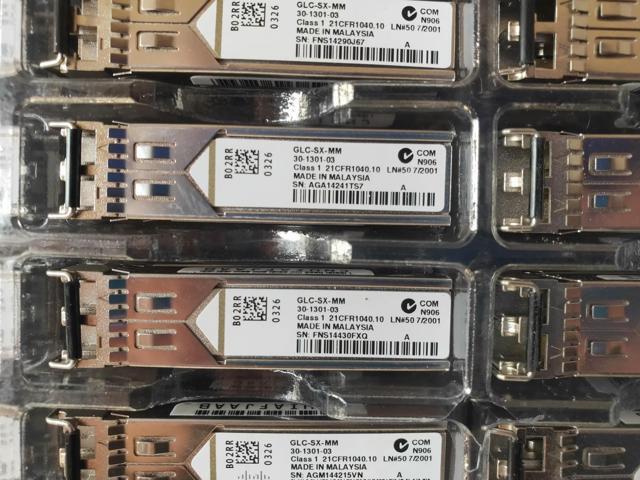 Click here for SFP 1.25GB GLC-SX-MM 30-1301-03 1.25 Gb 1000Base-S... prices