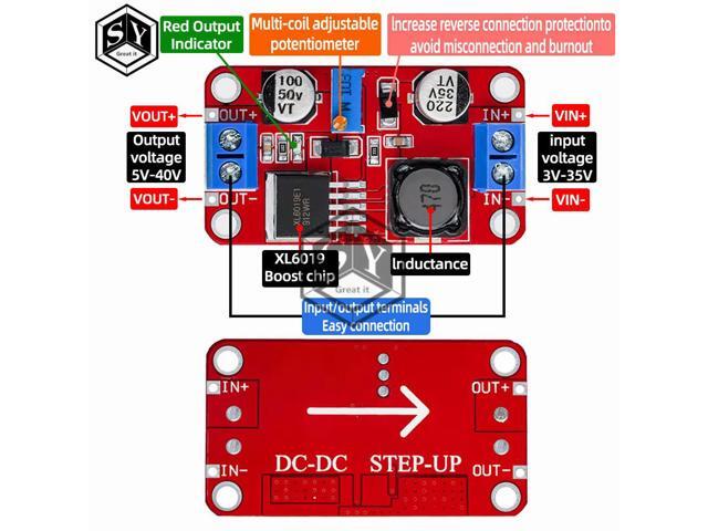 Click here for 1PCS DC-DC power supply module boost module step-u... prices