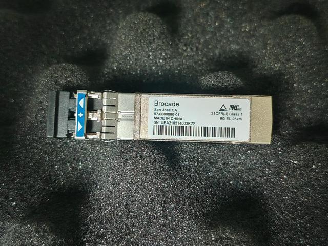 Click here for Brocade SFP 8G 25km Fiber module 57-0000080-01 XBR... prices