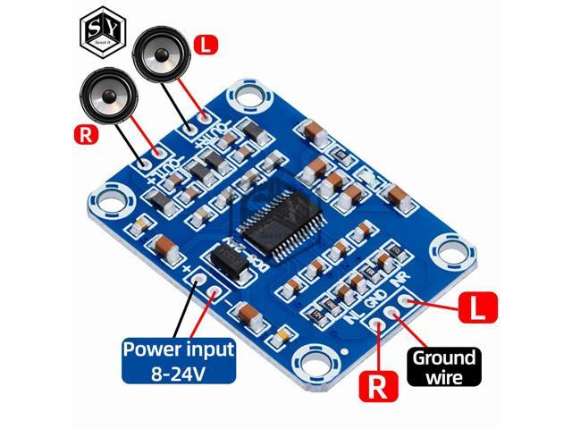 Click here for DC DC12V-24V 2X15W Digital Audio Power Stereo Ampl... prices