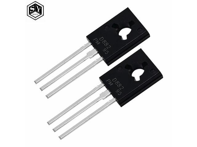 Click here for 10PCS/Lot Triode Transistor D882 2SD882 3A/40V TO-... prices