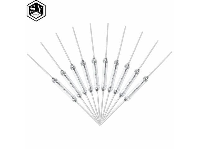 Click here for 10pcs N/O Reed switch Magnetic Switch 2 * 14mm Nor... prices