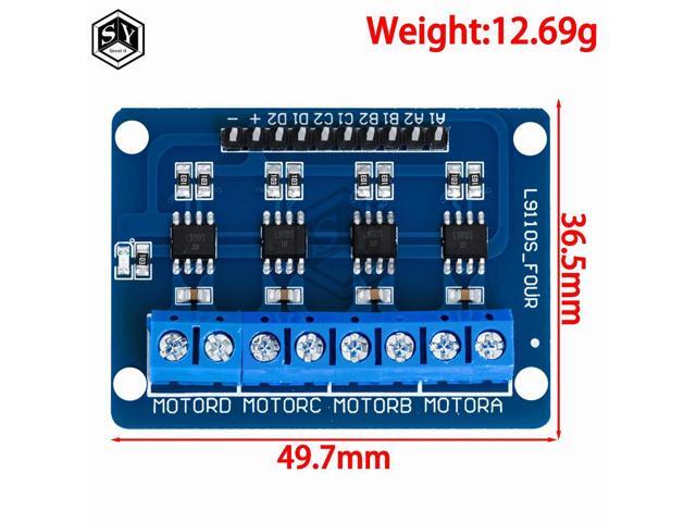 Click here for L9110S 4-Channel DC Motor Driver Board - 4-Way H-B... prices