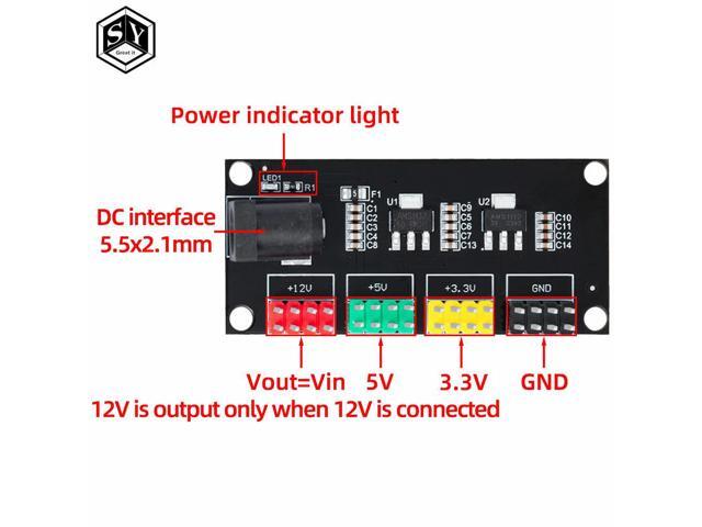 Click here for Power module 3.3v 5v 12v multi-channel output volt... prices