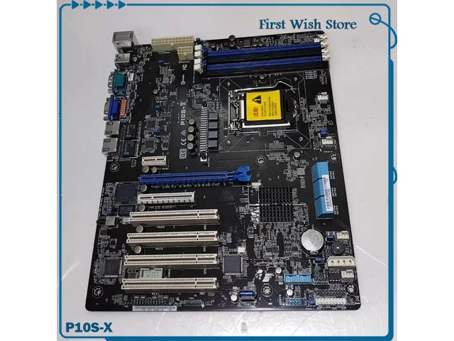 Click here for LGA1151 single channel server motherboard P10S-X prices
