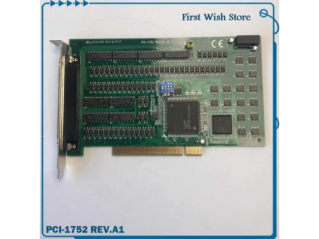 Click here for Industrial control card PCI-1752 REV. A1 prices