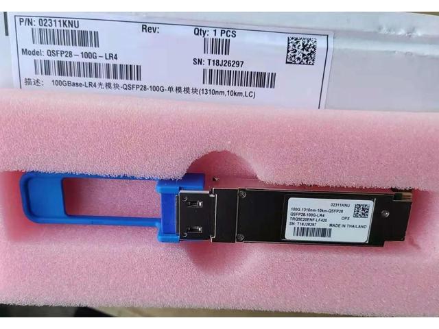 Click here for 1310nm 10km LC 100GB Fiber 02311KNU QSFP28-100G-LR... prices