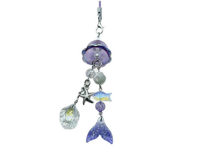 Click here for Fishtail Beaded Mobile Phone Chain with Small Pend... prices