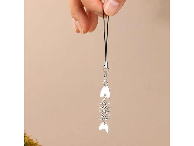 Click here for Y2K Creative Fishbone Mobile Phone Chain l Fish Bo... prices