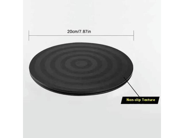 Click here for Black Plastic Bonsai Turntable 8 20cm round 360 Ro... prices