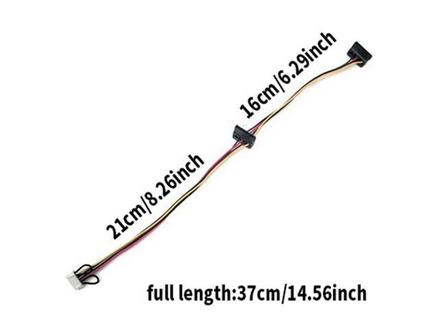 Click here for 1PC 6Pin To 2-Port HDD SATA Power Socket Cable Con... prices