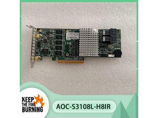 Click here for SAS SATA disk control array card AOC-S3108L-H8IR prices