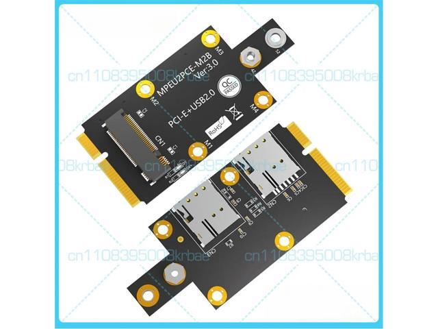 Click here for For M.2 Key B to Mini PCI-E adapter card with dual... prices