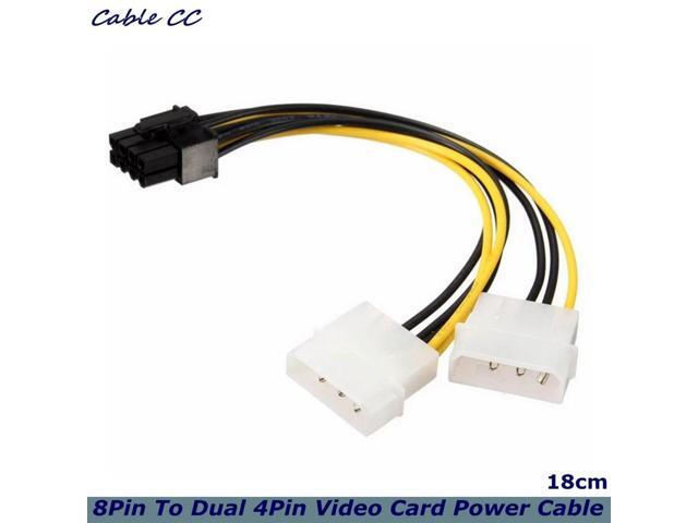 Click here for 18cm 8Pin To Dual 4Pin Video Card Power Cord Y Sha... prices