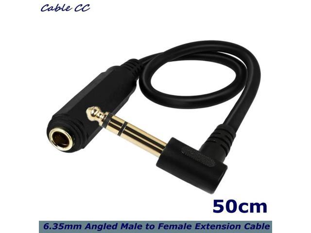 Click here for 6.35mm Angled Male to Female Extension Cable 50CM... prices