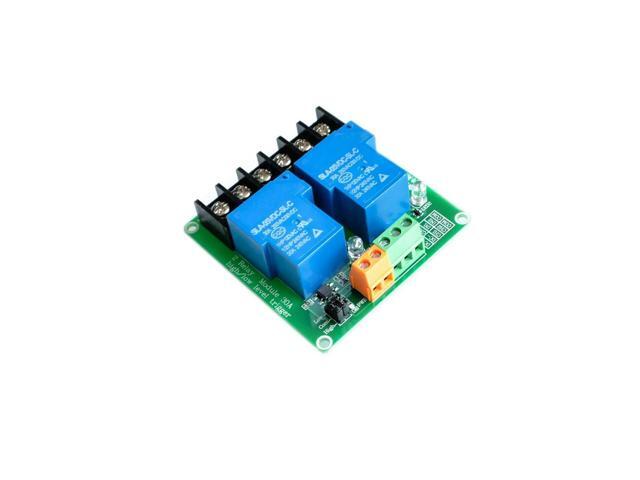 Click here for two 2 channel relay module 30A with optocoupler is... prices