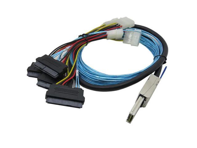 Click here for 1m SFF-8088 To SFF-8482 SAS SATA Cable Mini SAS 26... prices