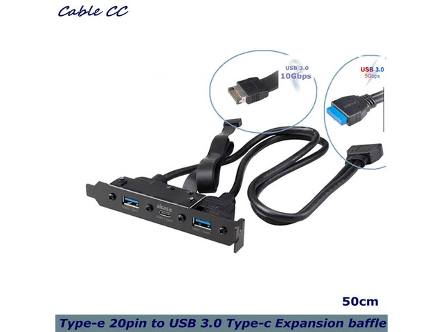 Click here for 0.5m USB3.1 Gen2 Expansion Card Pcie to Typec Adap... prices