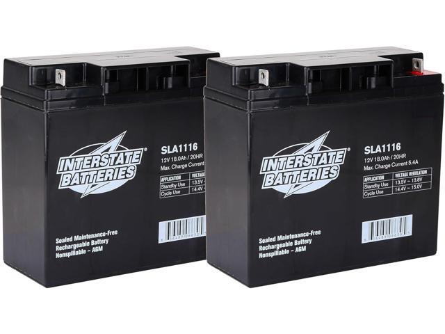 Click here for Interstate Batteries 12V 18Ah Battery (2-Count) (N... prices