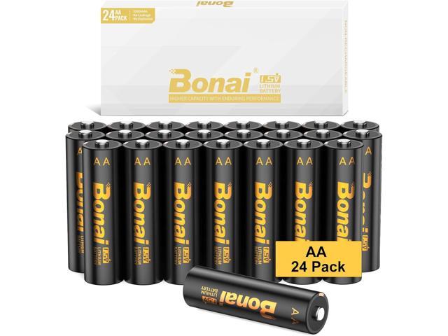 Click here for BONAI AA Lithium Batteries 24 Pack  1.5V 5100mWh H... prices