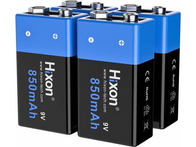 Click here for Hixon Rechargeable 9V Batteries 850mAh High Capaci... prices