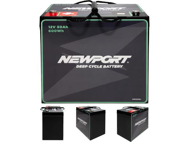 Click here for Newport 12V50Ah Deep Cycle Heavy-Duty Marine Batte... prices