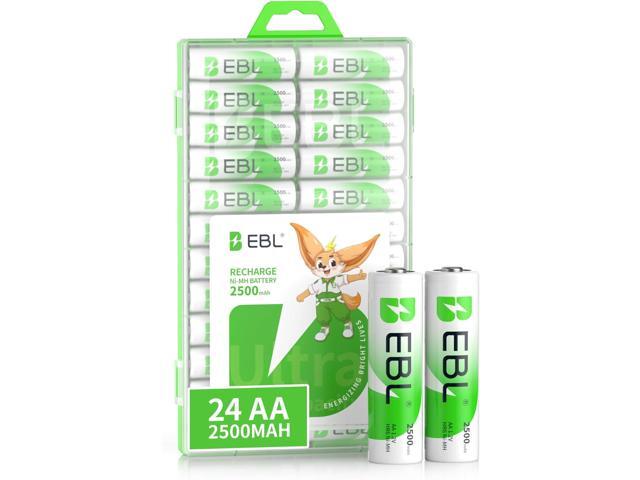 Click here for EBL AA Rechargeable Batteries 1.2V 2500mAh High Pe... prices