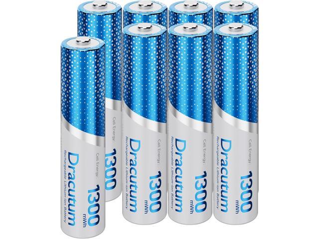 Click here for Rechargeable AAA Batteries 8 Pack  1300mWh High Ca... prices