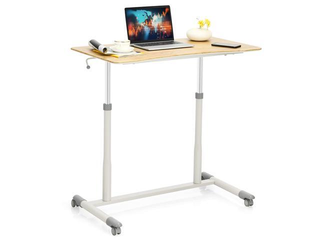 Click here for Tangkula Mobile Standing Desk Computer Desk  Heigh... prices