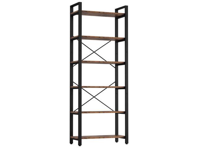 Click here for IRONCK Bookshelf 6-Tier Ladder Shelf 110lbs Displa... prices