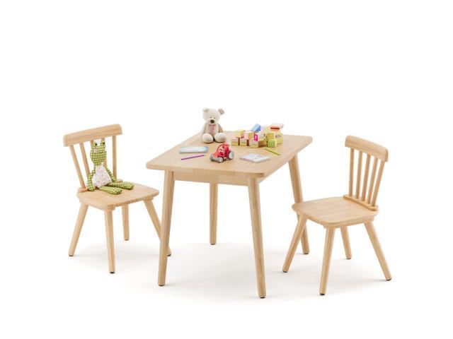 Click here for Curipeer Windsor Kids Table and 2 Chair Set  Rubbe... prices