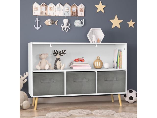 Click here for TRIPLE TREE Bookcase Bookshelf with 3 Collapsible... prices