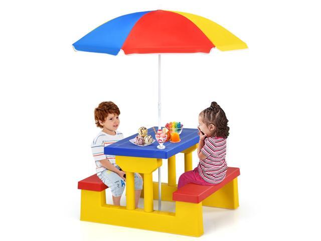 Click here for DORTALA Kids Picnic Table  Outdoor Toddler Table a... prices