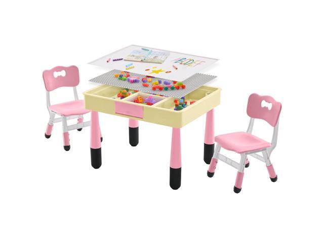 Click here for 4 in 1 Kids Table and Chairs Set with Storage  Tod... prices