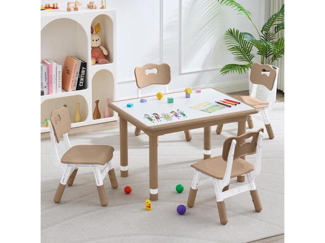 Click here for Kids Table and 4 Chairs Set  Height Adjustable (17... prices