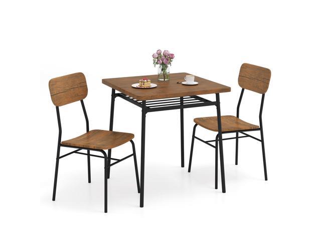 Click here for Giantex 3-Piece Dining Table Set  Kitchen Table Ch... prices