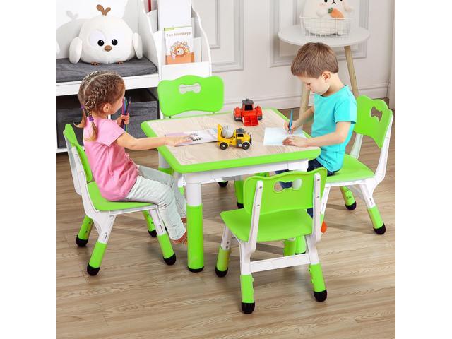 Click here for Toddler Table and Chairs Set for 4  23.6L x 23.6W... prices