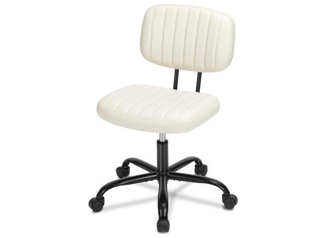 Click here for Armless Office Chair  Swivel Rolling PU Leather Va... prices